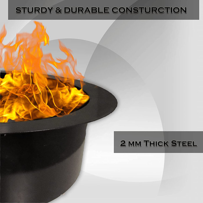 Simond Store Steel Rim Fire Pit Tool | Wayfair