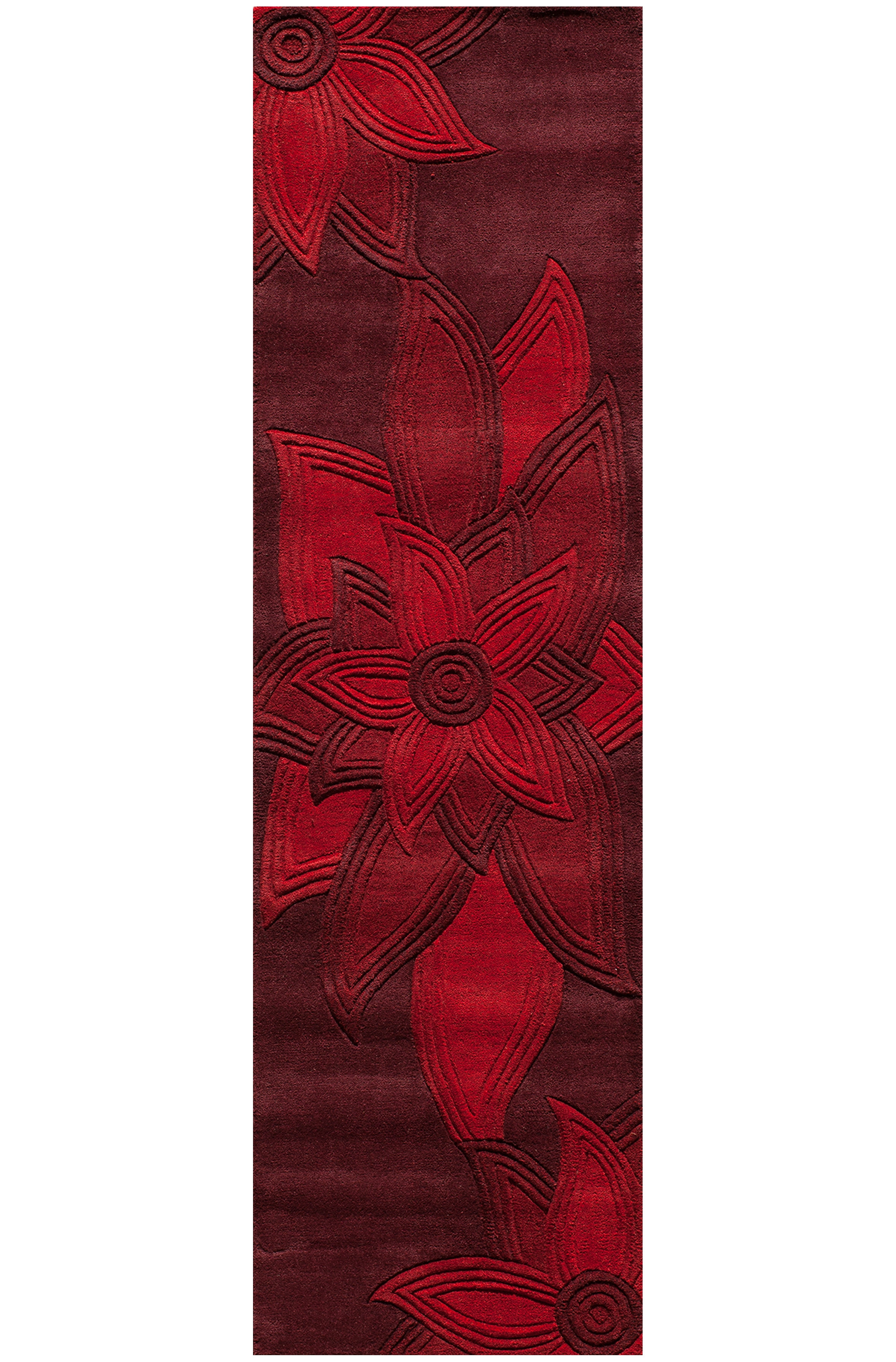 Red Barrel Studio® Cloninger Handmade Wool Red Rug & Reviews | Wayfair