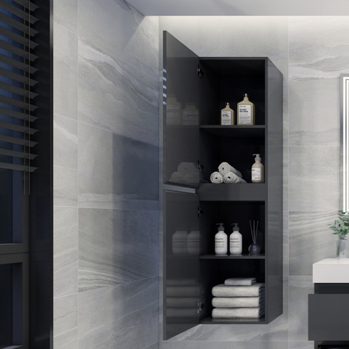 Hokku Designs Blas Wall Linen Cabinet | Wayfair