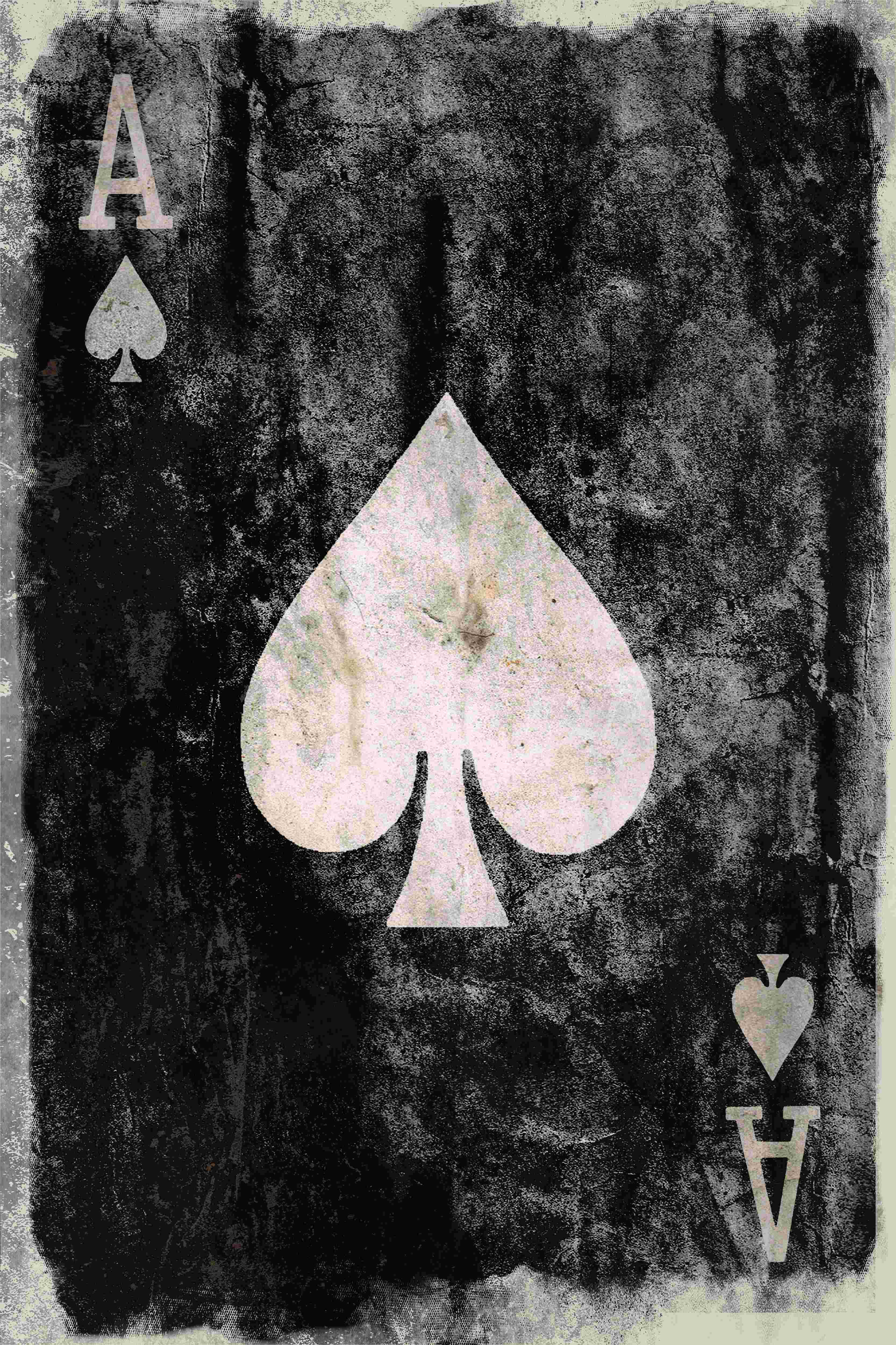Trinx Ace of Spades - Wrapped Canvas Graphic Art | Wayfair
