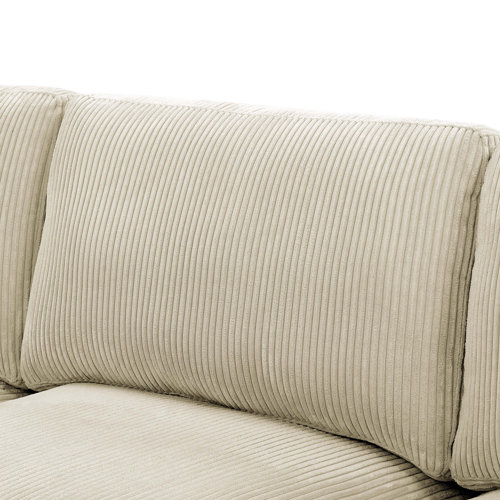 Latitude Run® Morgandy 7 - Piece Upholstered Sectional | Wayfair