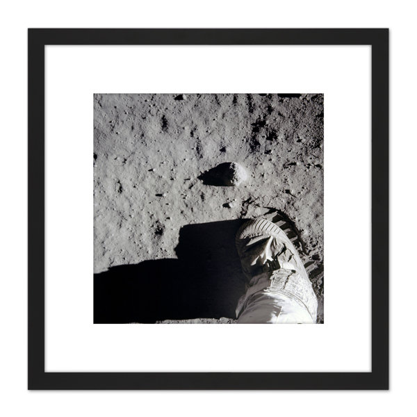 Ebern Designs Space NASA Moon Landing Apollo 11 Aldrin's Bootprint ...
