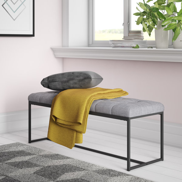 Latitude Run® Mardell Metal Bench & Reviews | Wayfair