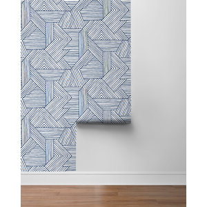 Stacy Garcia Home Peel & Stick Geometric Shapes Wallpaper | Wayfair