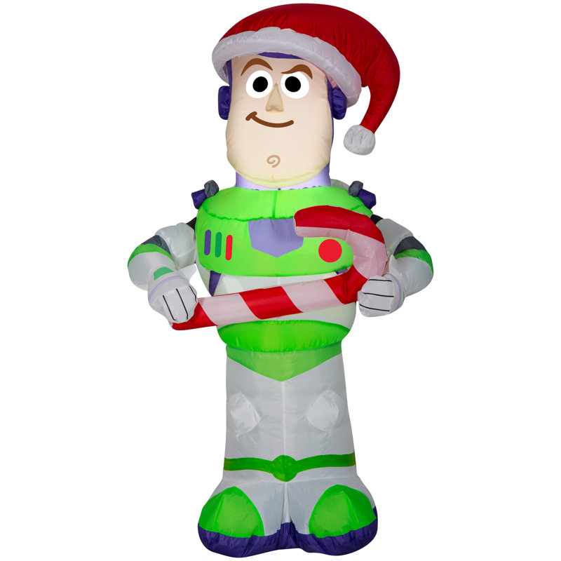 The Holiday Aisle® Toy Story Buzz Lightyear Inflatable | Wayfair