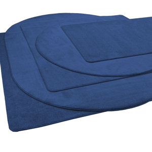 Flagship Carpets Performance Blue Rug & Reviews | Wayfair