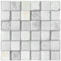 Supreme Tile Classic Roman 2" x 2" Glass Grid Mosaic Wall Tile ...