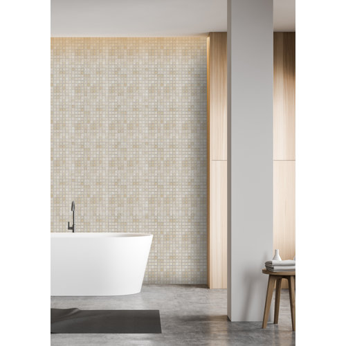 Simple Tile 1"X1" Marble Mosaic Tile | Wayfair