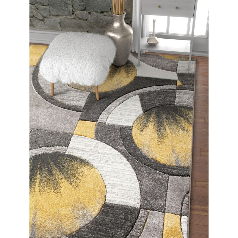 Well Woven Performance Gold/Grey Rug & Reviews - Wayfair Canada