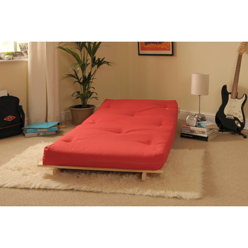 Latitude Run Arlete Tufted Back Futon Sofa & Reviews | Wayfair.co.uk