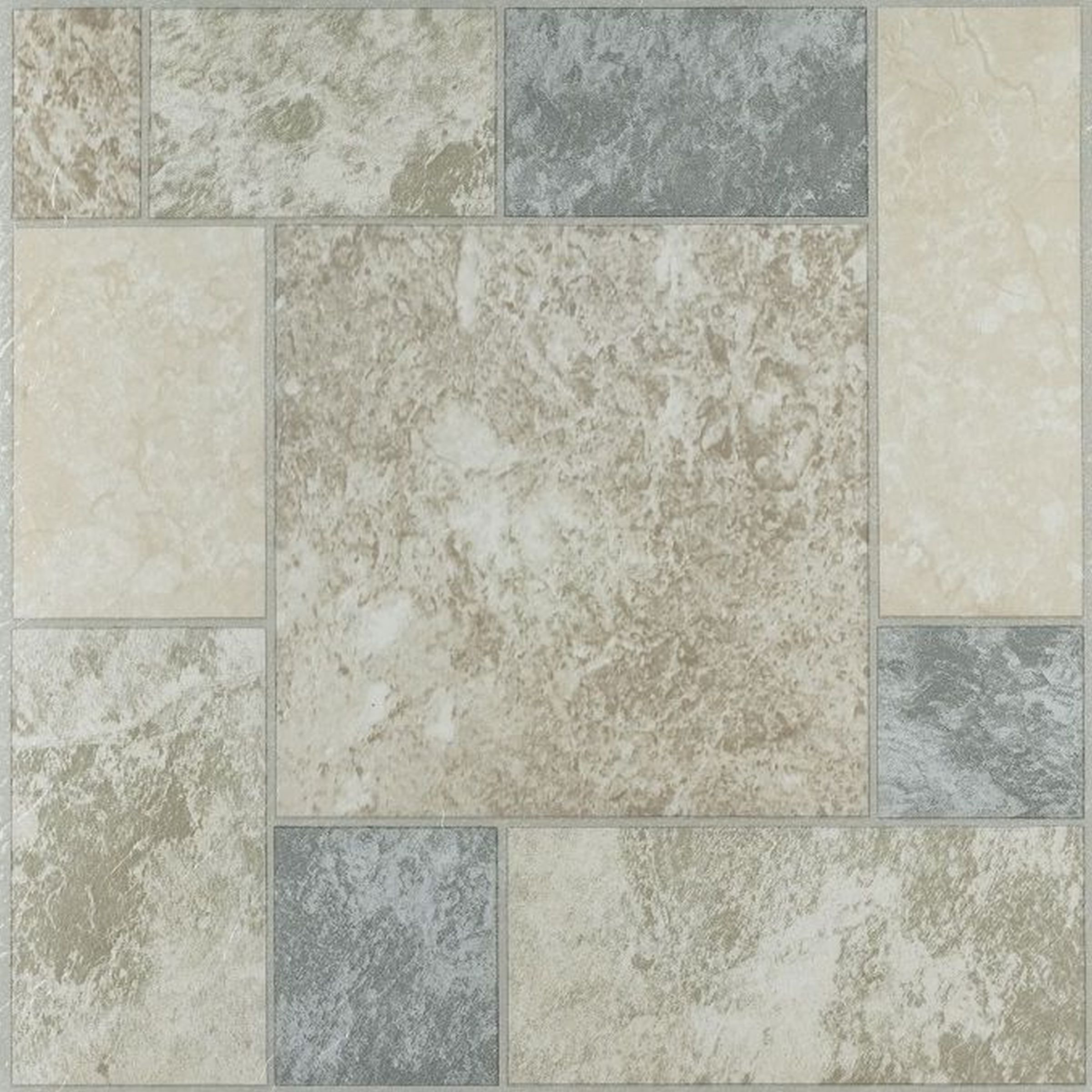 Live Life Products Mosaico Clasico Blocks 12" x 12" x 1.2mm Tile | Wayfair
