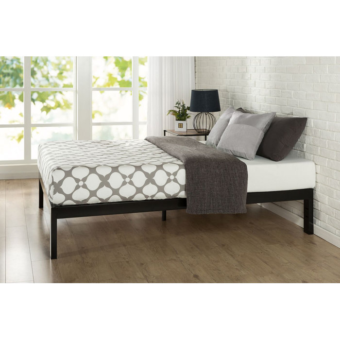 Alwyn Home 10'' Steel Bed Frame & Reviews | Wayfair