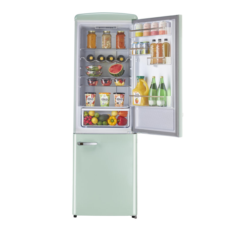 Unique Classic Retro 23.6" Frost-Free 11.7 cu. ft. Energy Star ...