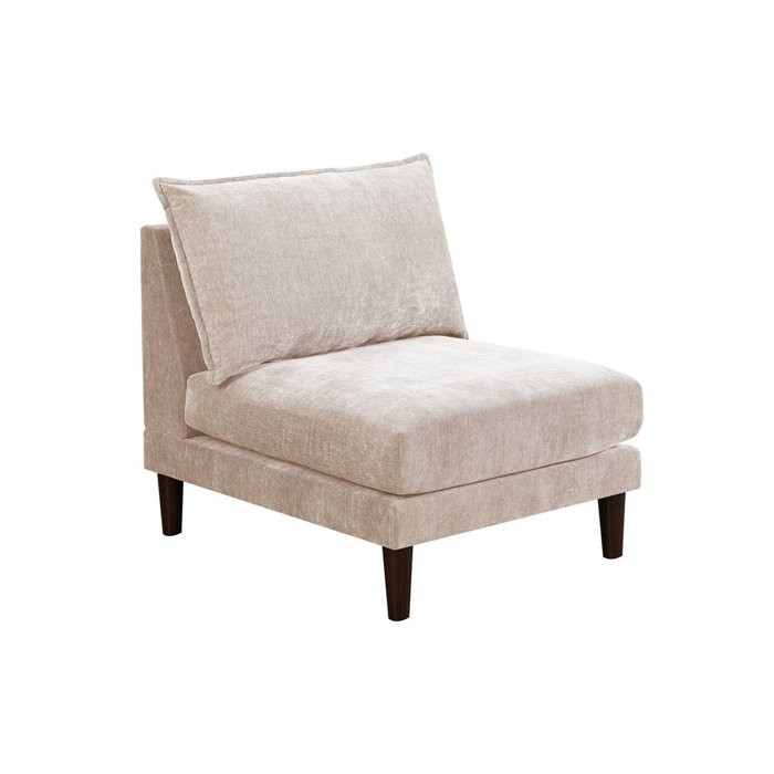 F&L Homes Studio Kaiayyi Upholstered Slipper Chair | Wayfair
