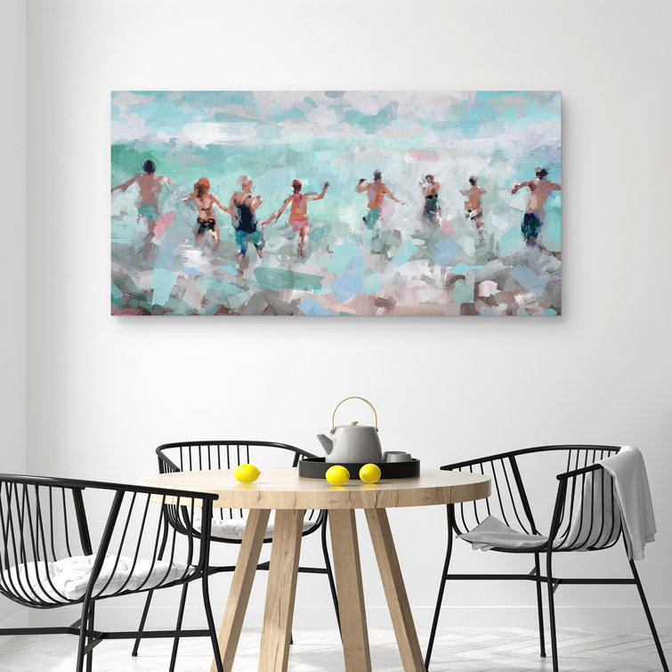 Dovecove Splash On Canvas Print | Wayfair