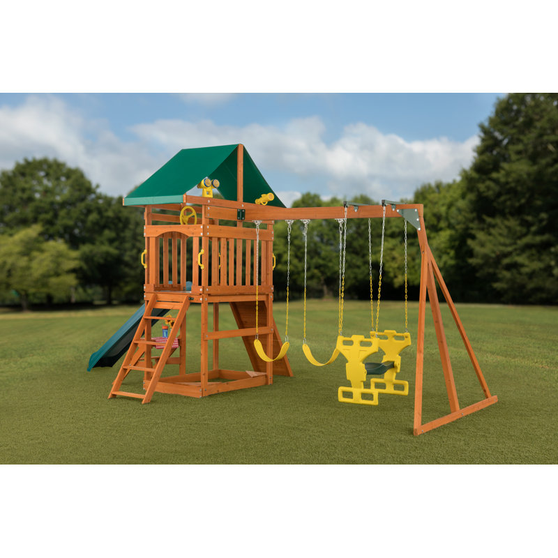 CreativeCedarDesigns Sky View Swing Set & Reviews | Wayfair