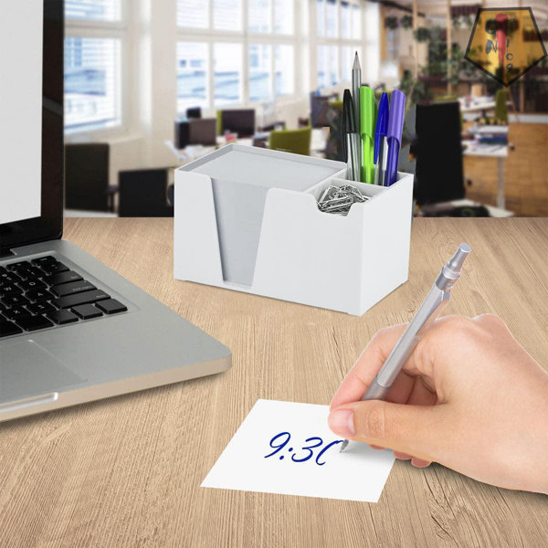 GN109 Desktop Organizer Pencil Paper Clip Caddy Holder (Plastic) (With ...