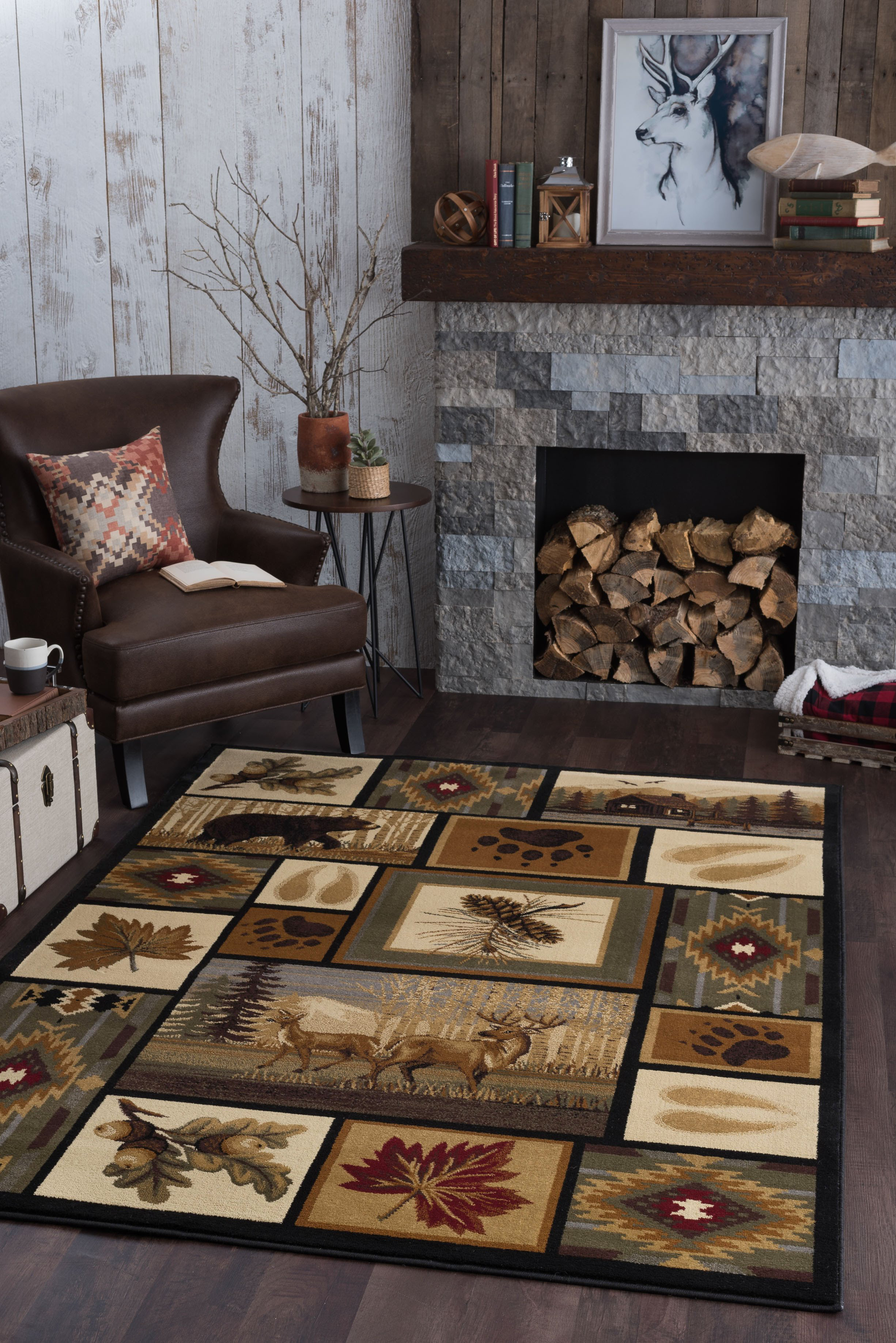 Threadbind Southwestern Brown/Beige Area Rug & Reviews | Wayfair