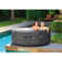 Intex Simple Spa 100-Jet Inflatable Hot Tub with Filter Pump and Cover ...