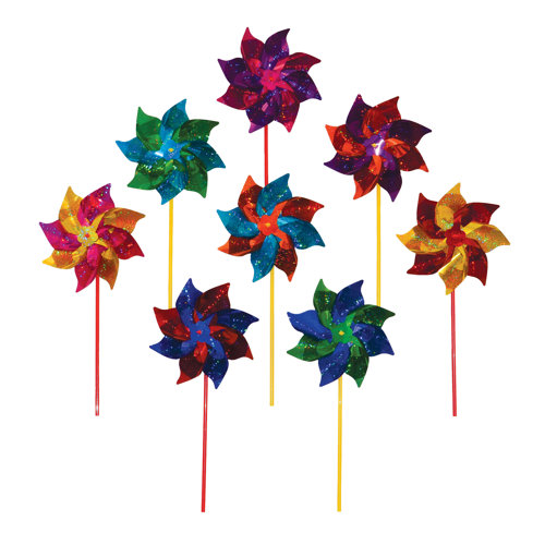 Harriet Bee Classic Mylar Pinwheels & Reviews | Wayfair