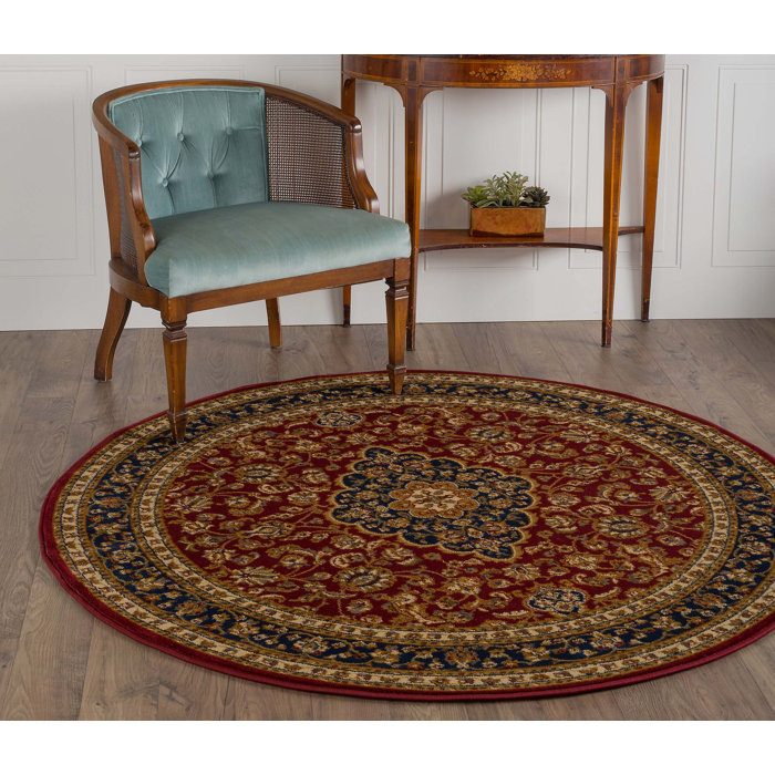 Astoria Grand Clarence Performance Red Rug & Reviews | Wayfair