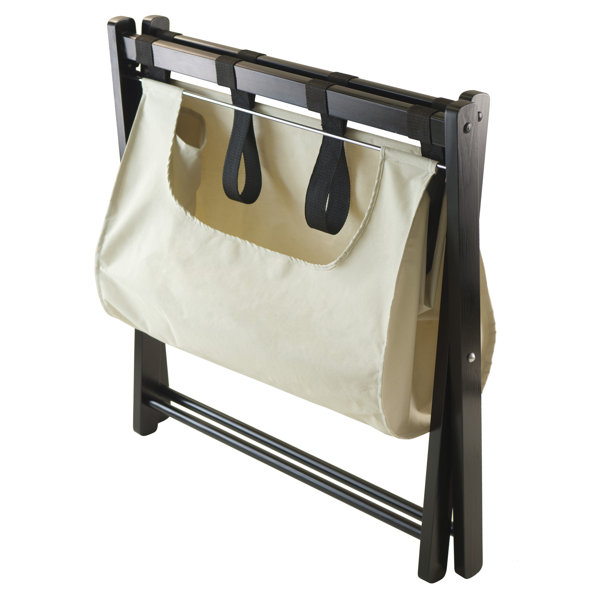 Winsome Folding Wood Luggage Rack & Reviews | Wayfair