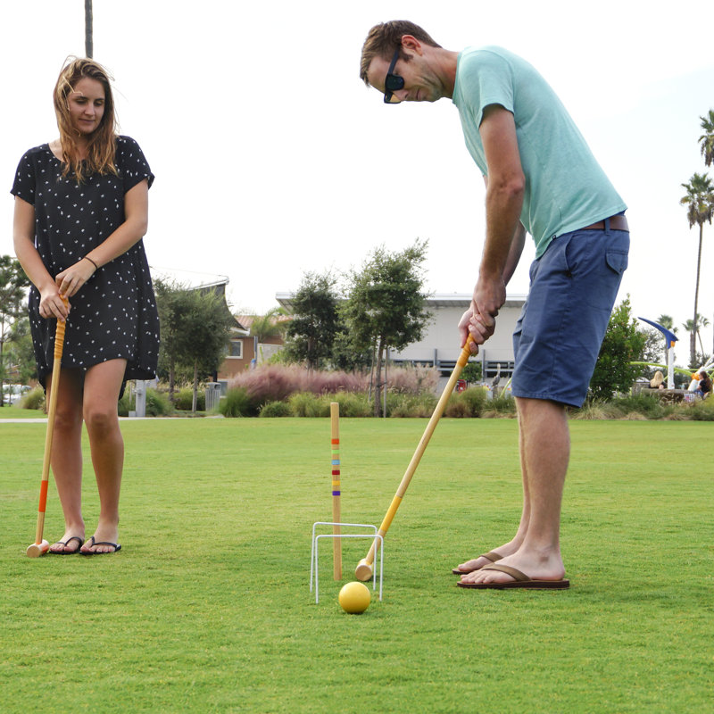 GoSports Premium Croquet Set with Carrying Case & Reviews | Wayfair