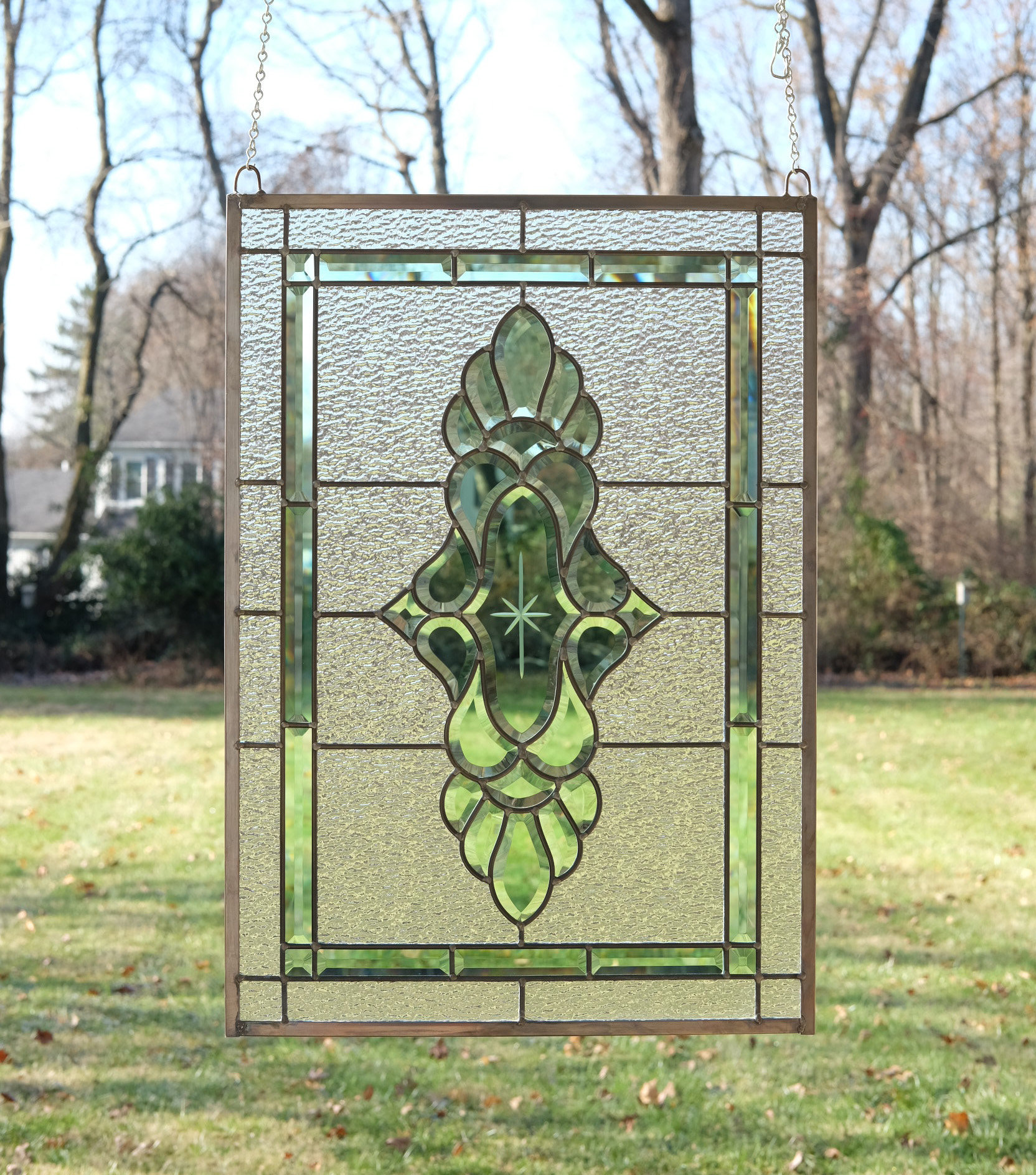 World Menagerie Stained Glass Window Panel & Reviews | Wayfair