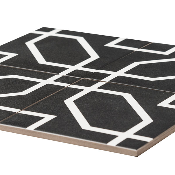 Long Island Mosaics & Tile Gatsby 6x6 Porcelain Patterned Wall and ...