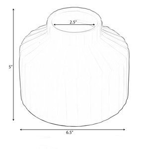 Ivy Bronx Manassa Ceramic Table Vase | Wayfair