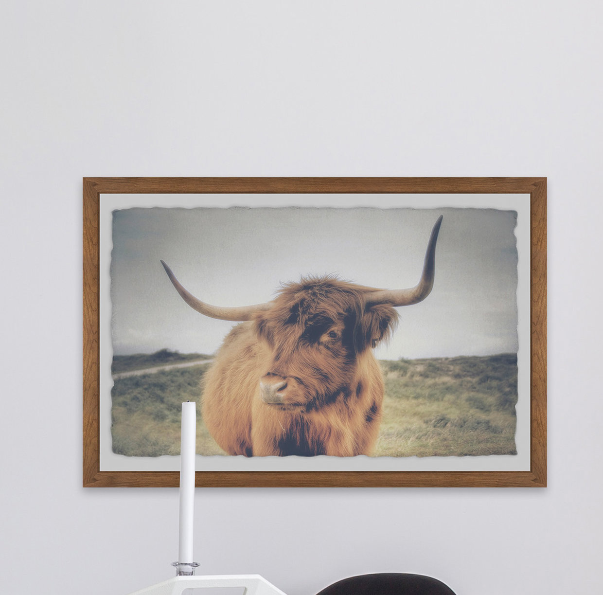 Union Rustic Sideways Glance - Picture Frame Photograph | Wayfair