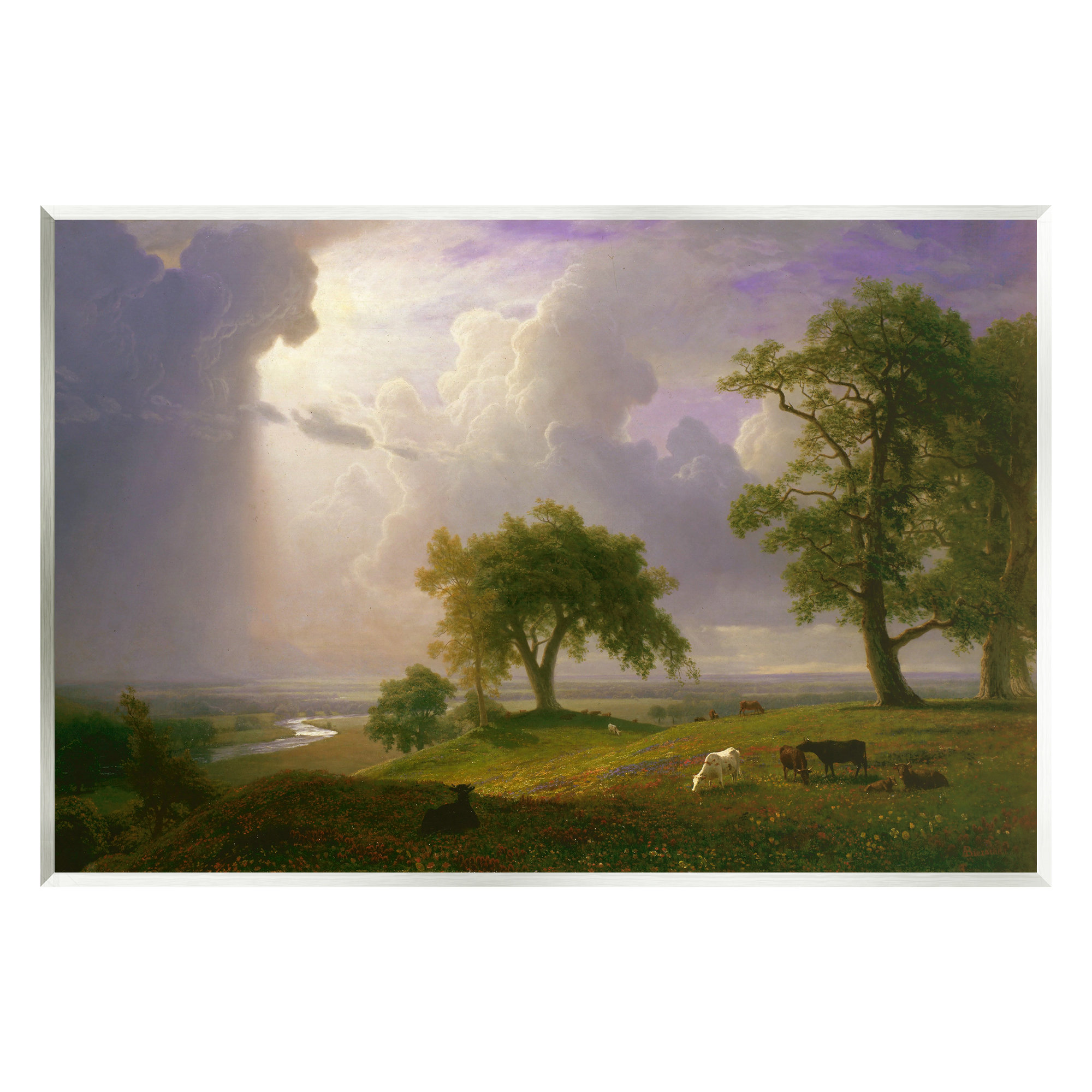 Stupell Industries California Spring Classic Albert Bierstadt Landscape ...