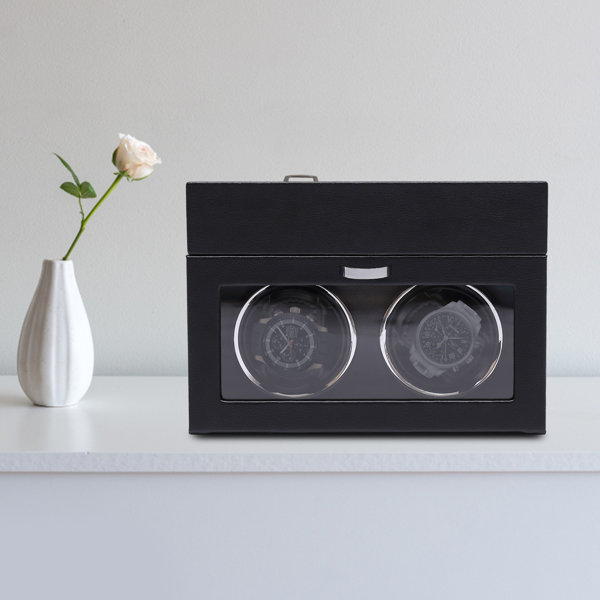 Ebern Designs Rotating Watch Box With Light | Wayfair.co.uk