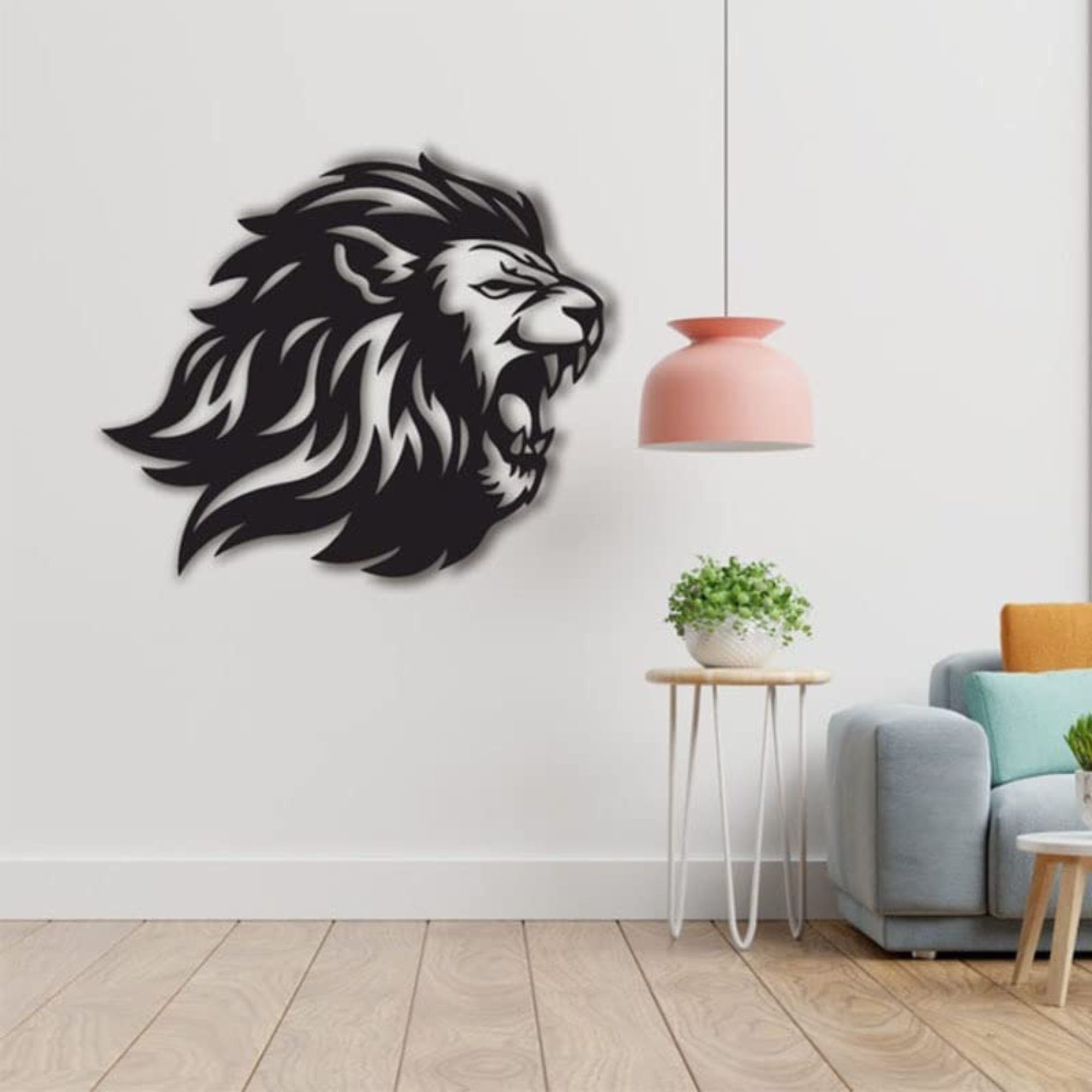Bungalow Rose Lion Wall Décor | Wayfair