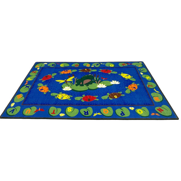 Kid Carpet Turtle Circle Time Area Rug & Reviews | Wayfair