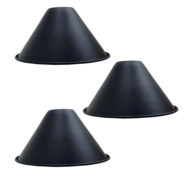 Longshore Tides Asiye 10cm H x 18cm W Metal Cone Lamp Shade ( Uno ...