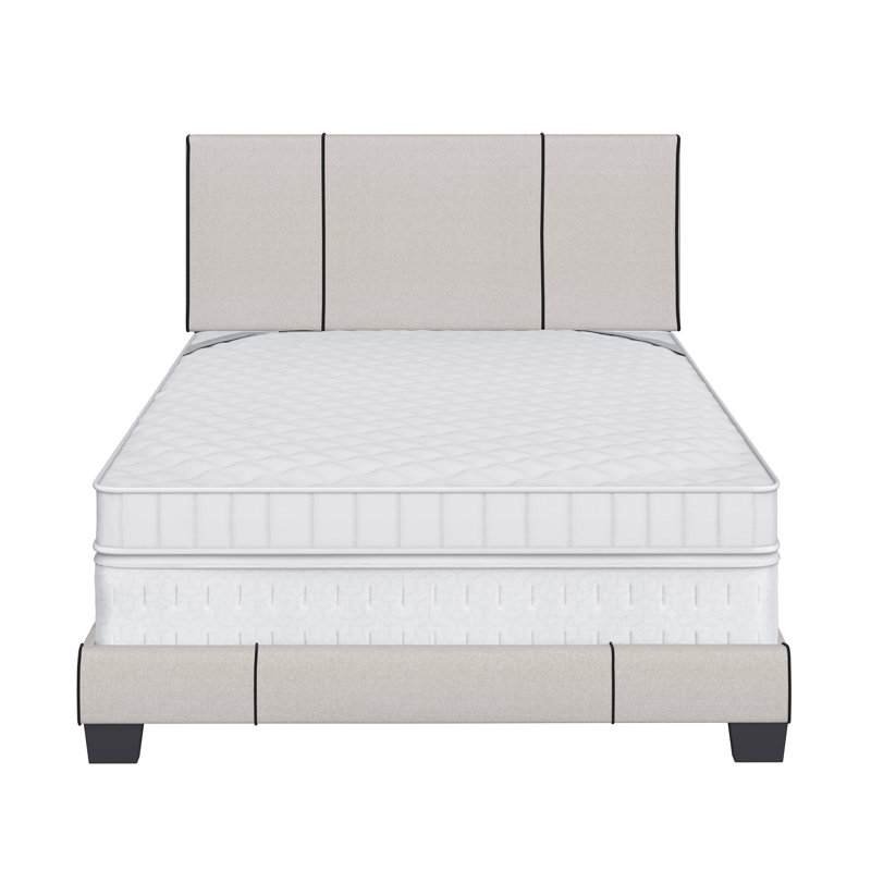 Boyd Sleep Lucena Upholstered Linen Platform Bed & Reviews | Wayfair
