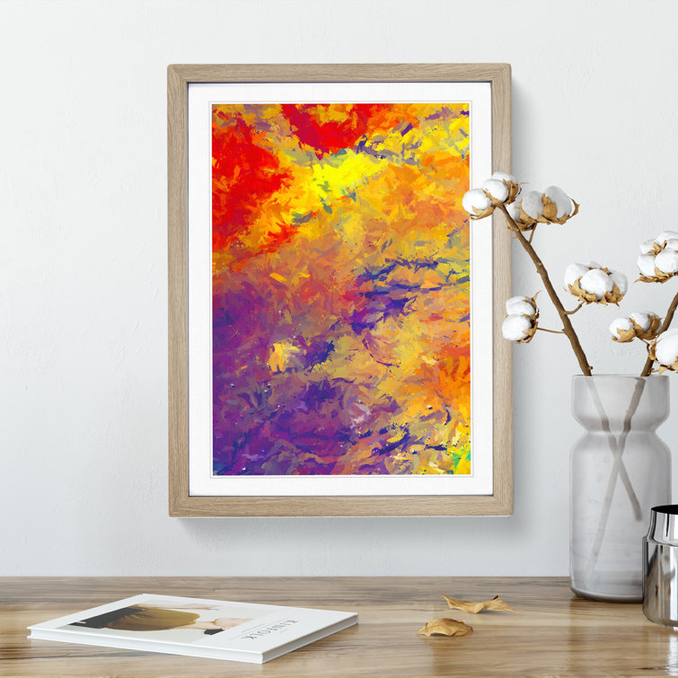 Metro Lane Truth Telling Abstract - Picture Frame Graphic Art | Wayfair ...