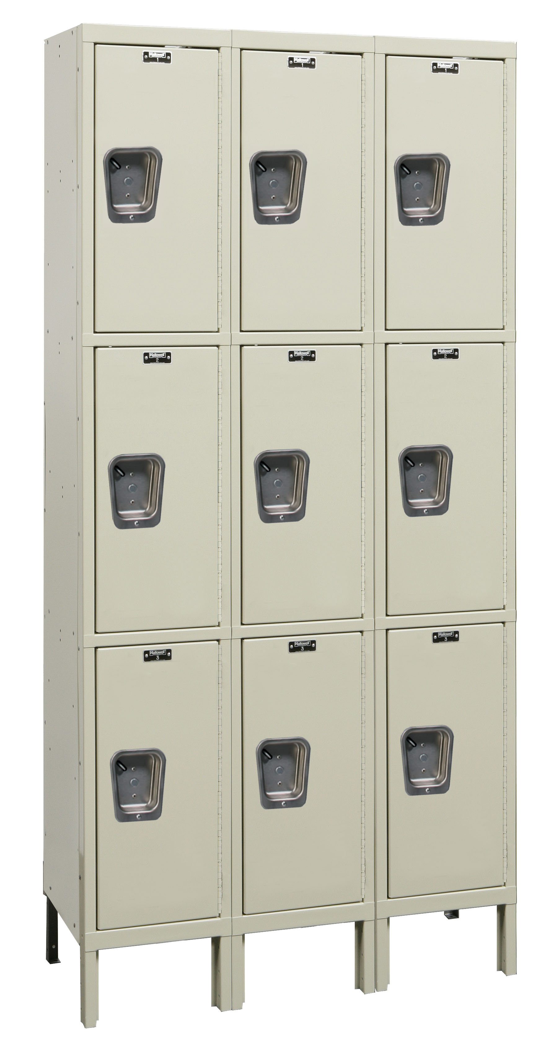 Hallowell Maintenance-Free 3 - Tier 9 - Section 36'' Wide Locker | Wayfair