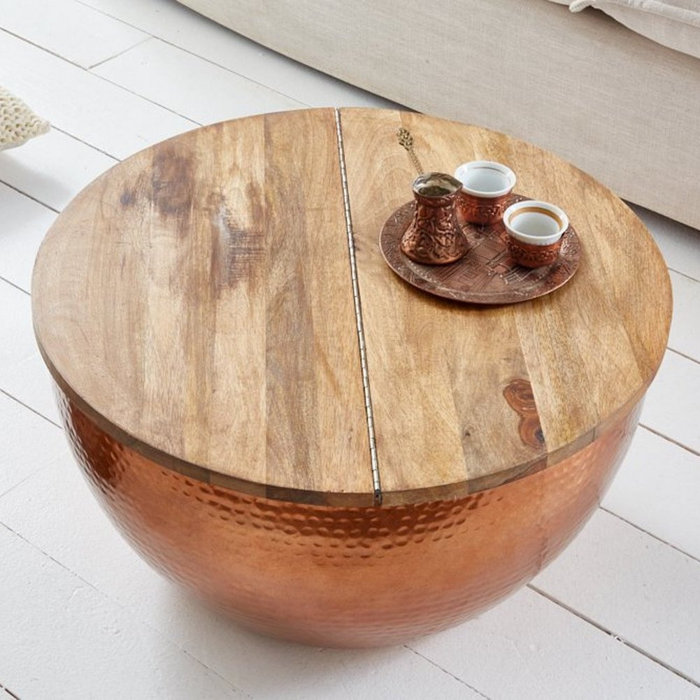 Bloomsbury Market Holloman Coffee Table with Storage & Reviews ...