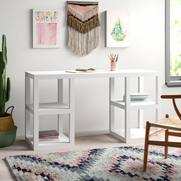 Wrought Studio Phaneuf Corner Bookcase & Reviews | Wayfair