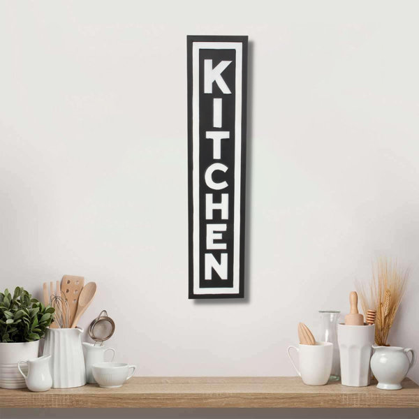 Wade Logan® Kitchen Sign Wall Décor | Wayfair