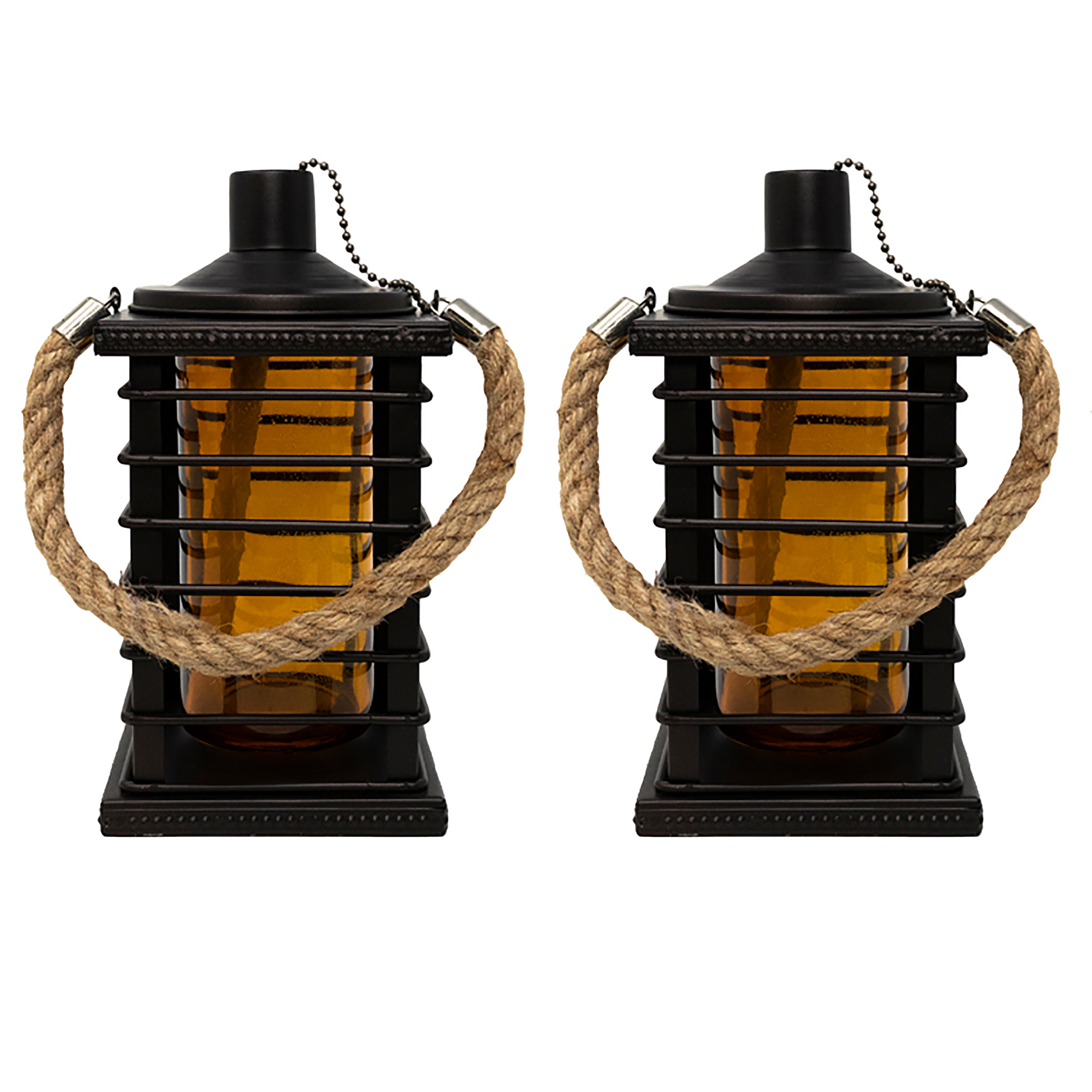 Patio Essentials Caged Tabletop Torch | Wayfair