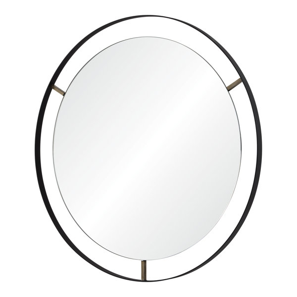Brayden Studio® Radley Round Metal Wall Mirror & Reviews - Wayfair Canada