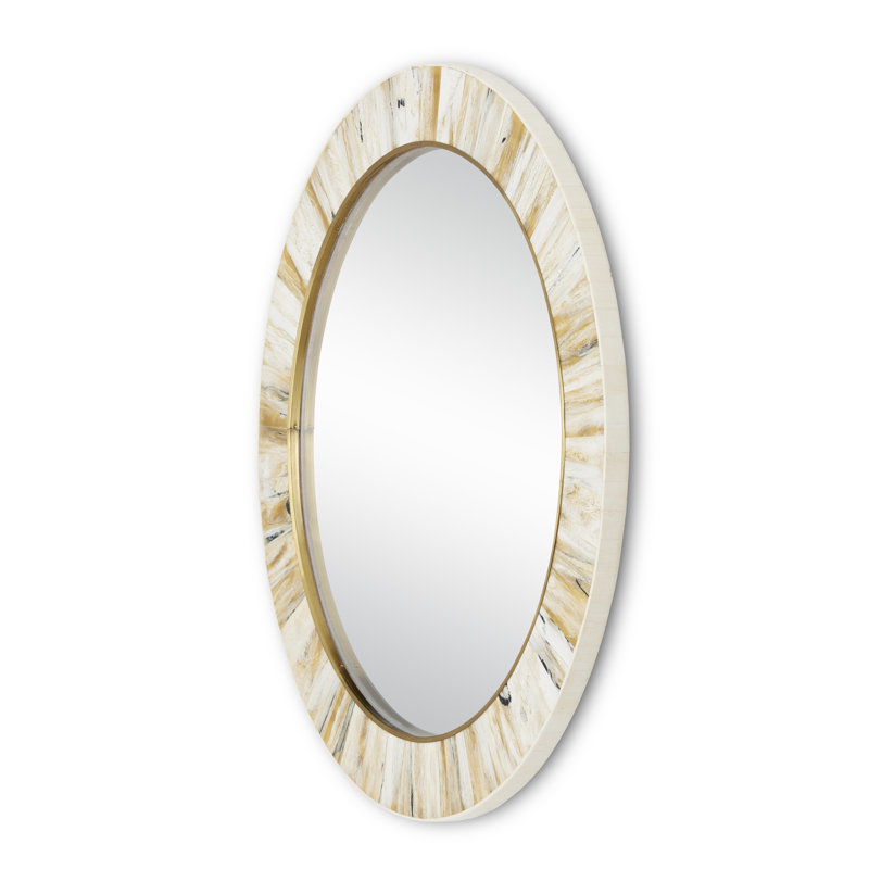 Currey & Company Niva Round Wall Mirror | Perigold