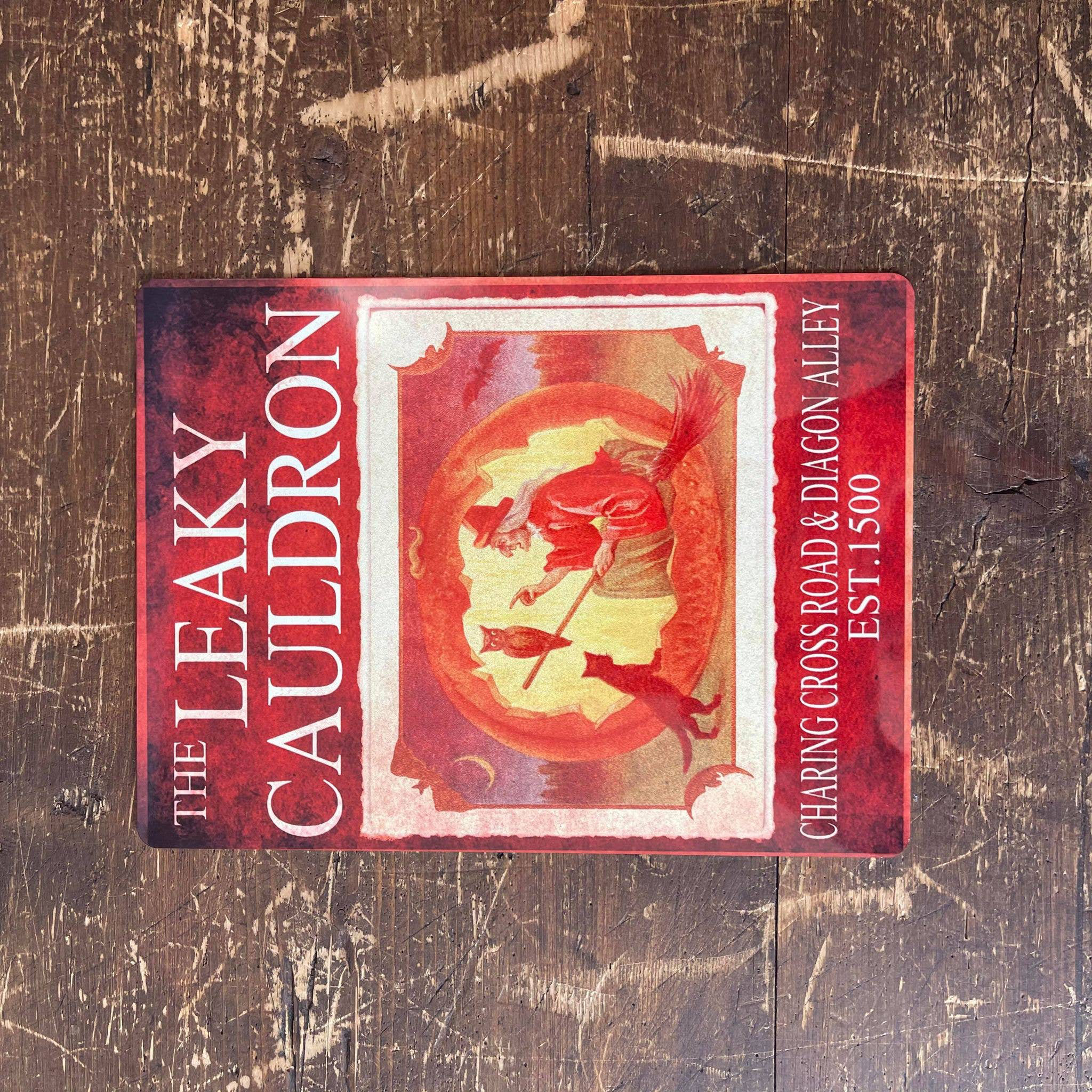 British Metal Sign Conpany Leaky Cauldron Harry Potter Metal Wall Décor ...