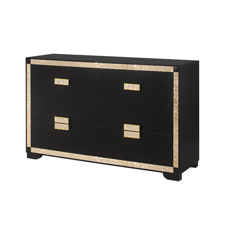 Mercer41 Kloie 6 - Drawer Dresser | Wayfair
