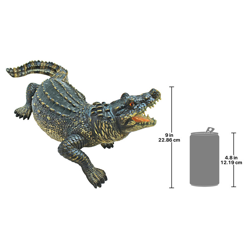 Design Toscano The Agitated Alligator Swamp Gator Statue & Reviews ...