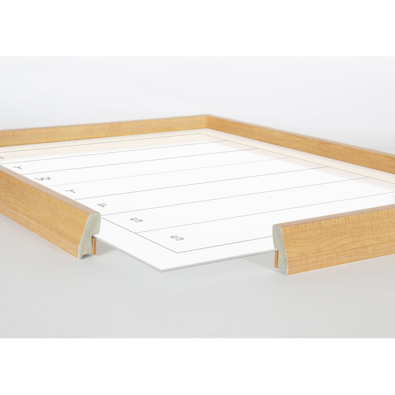 Gracie Oaks Weekly Menu Framed On Glass by The Creative Bunch Studio ...