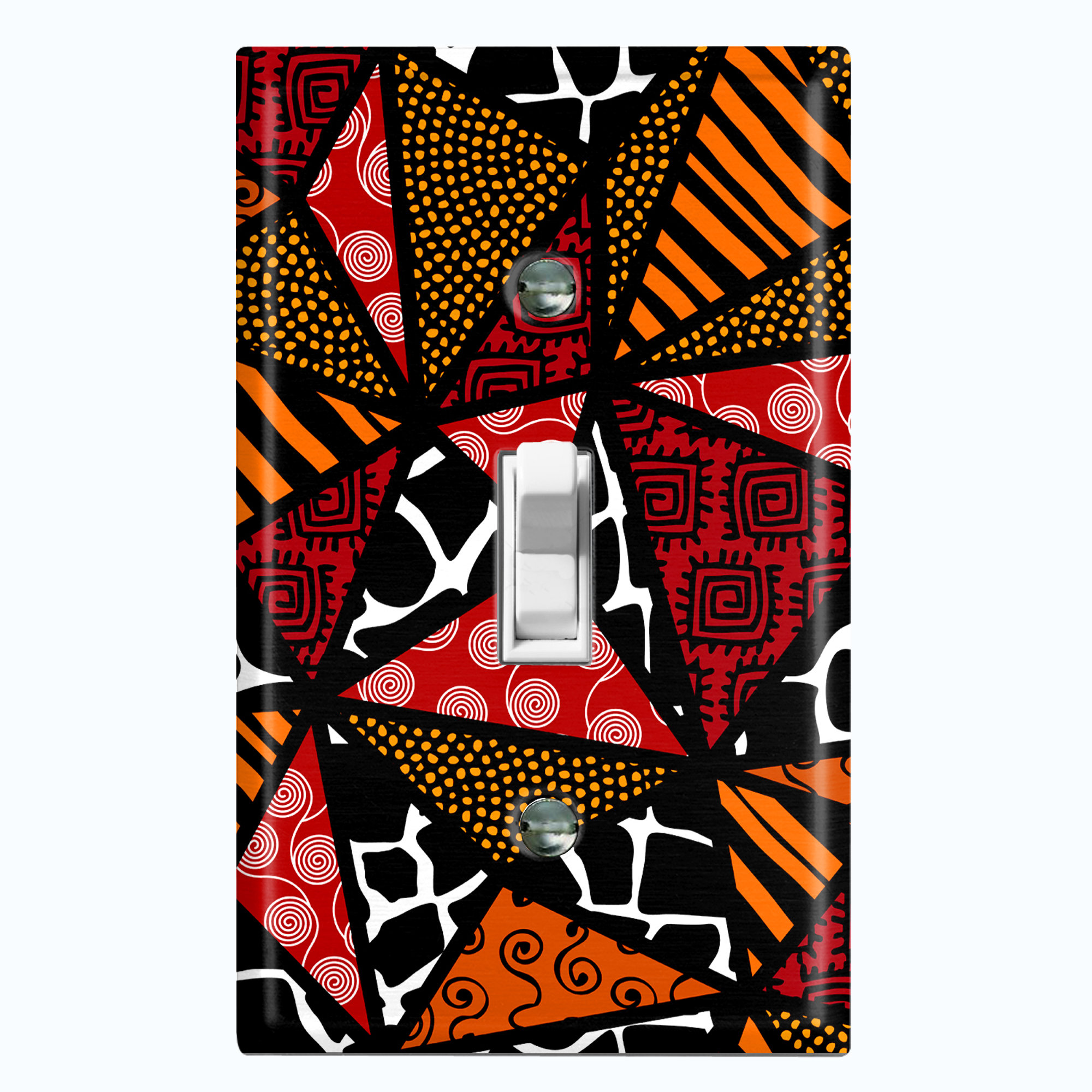 WorldAcc Metal Light Switch Plate Outlet Cover (Safari Pattern African ...